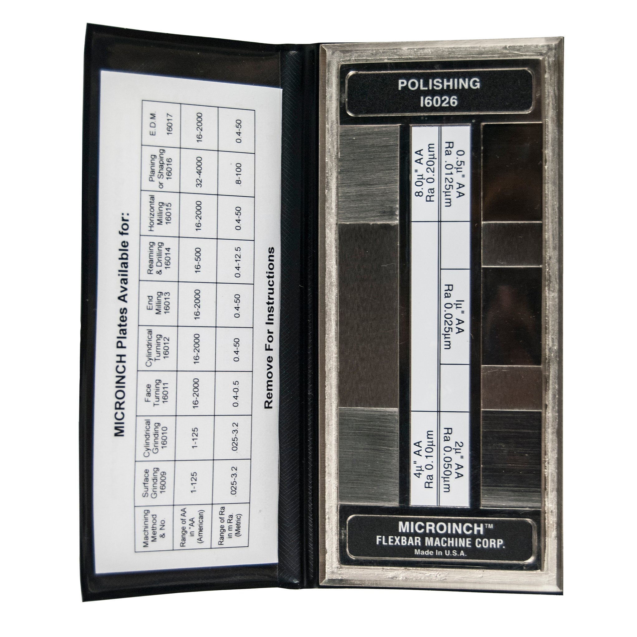 Microinch™ Comparator Plates — Flexbar Machine Corporation