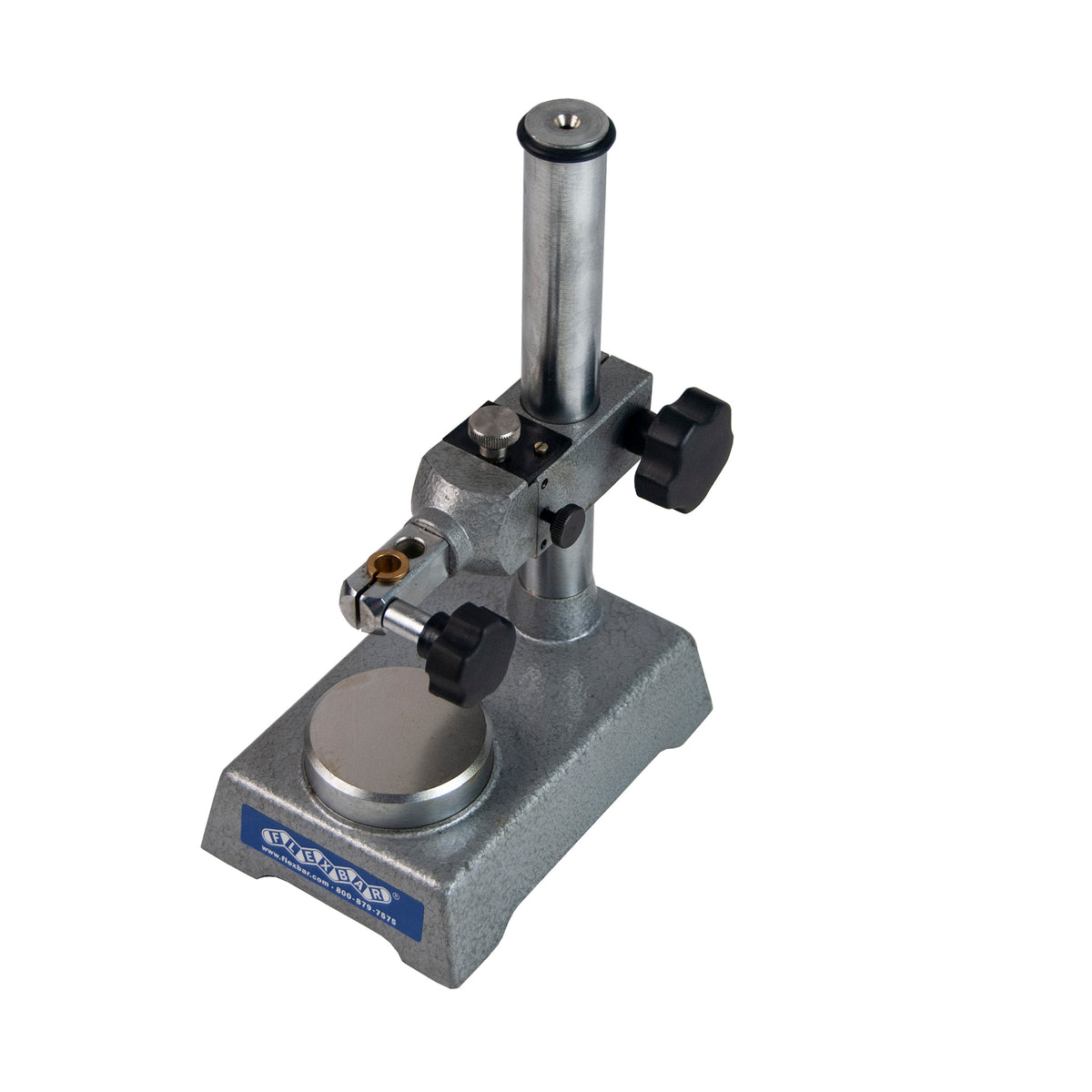 Heavy Duty Dial Gage Stand w/ Round Anvil — Flexbar Machine Corporation