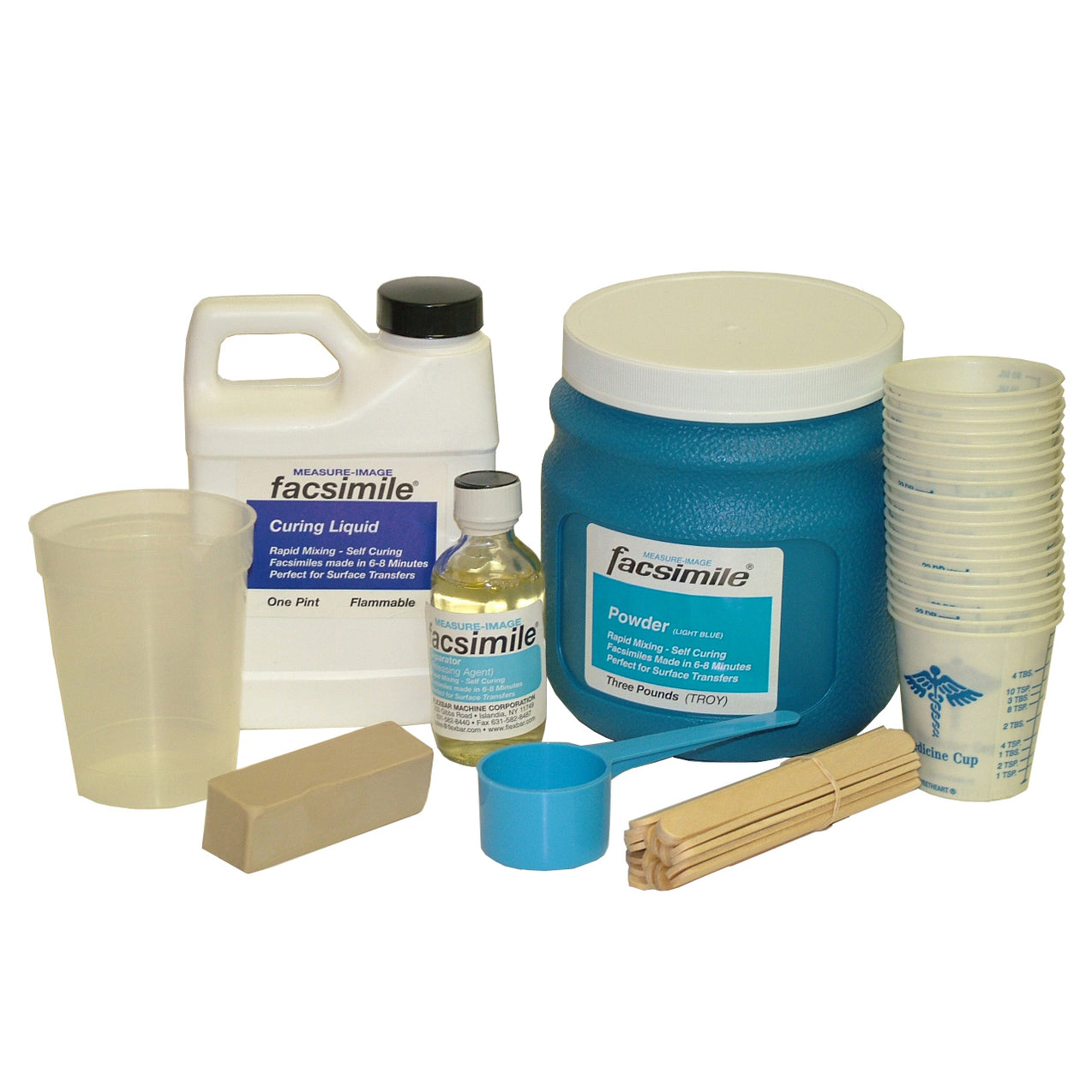 Facsimile® Kit Quick-Setting Compound — Flexbar Machine Corporation